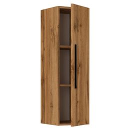 Vcm Holzregal h&auml;ngend platzsparendes Regal Ma&szlig;e: H. 95 x B. 30 x T. 30 cm Elegantes Regal h&auml;ngend Aufbewahrungsregal B&uuml;cherregal Wandboard - Arila L Senkrecht