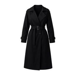 Elara Between-Seasons Coat female Black size XL
