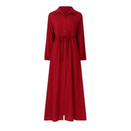 Elara Shirt Dress female Red size XL