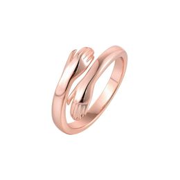 Vielring Ring 'Offener Umarmungsring Liebe' female Gold size 50-60