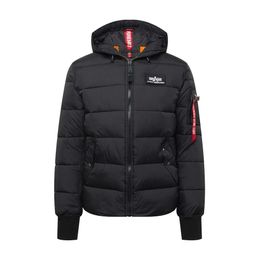 Alpha Industries Funktionsjacke Herren Gr&ouml;&szlig;e XL schwarz / wei&szlig;