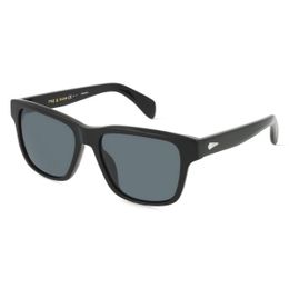 Rag & Bone Rag & Bone RNB5041/S | Herren-Sonnenbrille | Fassung: Vollrand, Quadratisch, Acetat, Schwarz | Glasfarbe: Grau