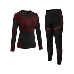 Meetwee Athletic Bodysuit 'Athletic Underwear Set' female Red size S
