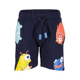Blue Seven Shorts Jungen Gr&ouml;&szlig;e 110 blau / ultramarinblau / gelb / orange