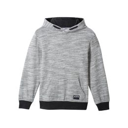bonprix Jungen Hoodie, grau, Gr. 176, Obermaterial: 72% Baumwolle, 22% Polyester, 6% Viskose. Kapuzenfutter: 60% Baumwolle, 40% Polyester,