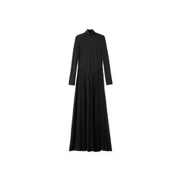 Mango Abendkleid Damen Gr&ouml;&szlig;e 40 schwarz Winterkleid