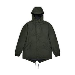 RAINS Performance Jacket male Green size XS