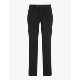 Eurex By Brax Herren Bundfaltenhose Style LUIS BLACK, perma schwarz, Gr. 24
