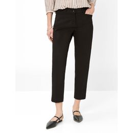 Brax Damen Chino Style MARA S PERMA BLACK, perma schwarz, Gr. 42L