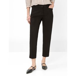 Brax Damen Chino Style MARA S PERMA BLACK, perma schwarz, Gr. 38K