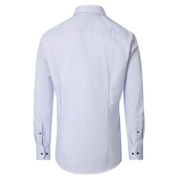 Venti Herren Businesshemd "Venti Businesshemd Langarm Print"hellblau, Gr. 40, bedruckt, 100% Baumwolle, Hemden