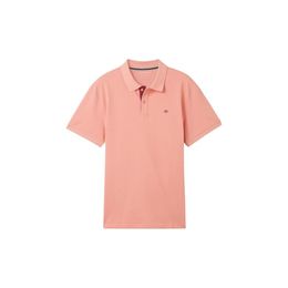 Tom Tailor Poloshirt Herren Gr&ouml;&szlig;e XL altrosa / wei&szlig;