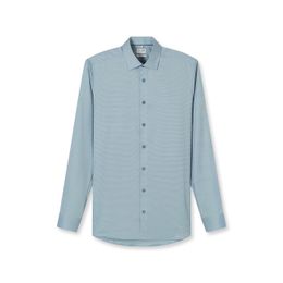 OLYMP Herren Businesshemd "OLYMP Level Five, Body Fit, Kent", blau, Gr. 39, 97% Baumwolle, 3% Elastolefin, Hemden