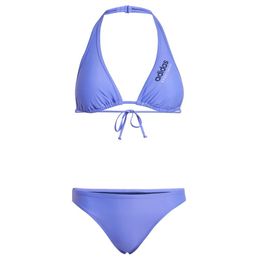 adidas Sportswear Sportbikini 'Padded Sportswear Neckholder' Damen Gr&ouml;&szlig;e XXXL/4XL royalblau / schwarz / wei&szlig;