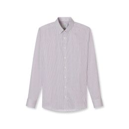 OLYMP Herren Businesshemd "OLYMP Level Five, Body Fit, Button-down", grau, Gr. 40, 100% Baumwolle, Hemden