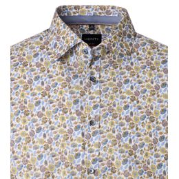 Venti Herren Businesshemd "Venti Businesshemd Langarm Print", bunt, Gr. 43, bedruckt, 97% Baumwolle, 3% Elasthan, Hemden