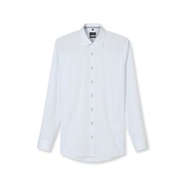 OLYMP Herren Businesshemd "OLYMP No. Six, Super Slim, Kent"wei&szlig;, Gr. 37, 100% Baumwolle, Hemden