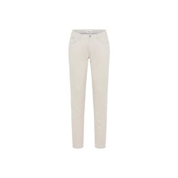 Skinny-fit-Jeans Brax "Stoffhose Chuck Tri-Flex 1er Pack", Herren, Gr. 33, N-Gr, beige (sand), Obermaterial: 76% Baumwolle CO. 21% Polyamid PA. 3% Elasthan EL., Jeans