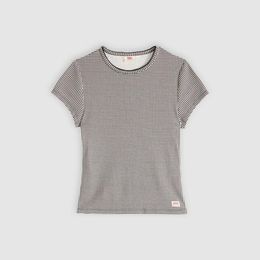 Levi's Levi's Shirt 'DRY GOODS SS POINTELLE TEE BLACKS' female Mixed colors size L