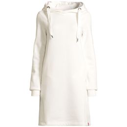 SALZHAUT Damen Midikleid "Knielanges Kleid (Midi) M&Ouml;&Ouml;V KLEID", wei&szlig;, Gr. XS, Obermaterial: 65% Baumwolle CO. 35% Polyester PES., Kleider