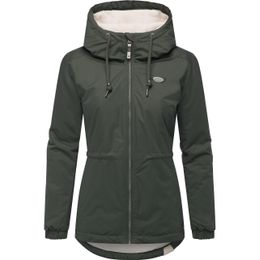 Ragwear Damen Winterjacke "Dankka Warm"olivgr&uuml;n, Basic, Gr. XS, Obermaterial: 100% Polyester. Innenfutter: 100% Polyester. Wattierung: 100%