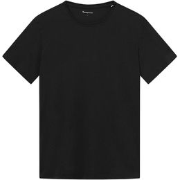 KnowledgeCotton Apparel Shirt male Black size M
