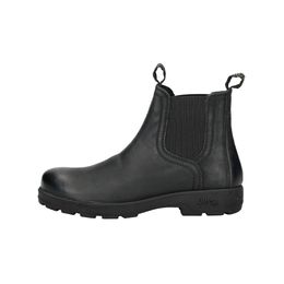 JEEP Herren Stiefelette "JEEP Stiefelette Leder/Textil", Gr. 44schwarz, Leder, Textil, Schuhe