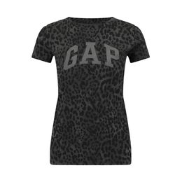 GAP Petite T-Shirt 'CLASSIC' Damen Gr&ouml;&szlig;e XS grau / schwarz