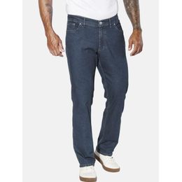 Jan Vanderstorm Herren 5-Pocket-Jeans "Tiefbundjeans OKKO", blau, Gr. 38, Obermaterial: 86% Baumwolle CO. 7% Polyester PES. 7% Polyamid ECONYL PA