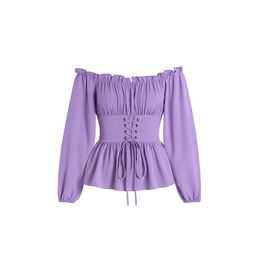 Elara Blouse female Purple size L