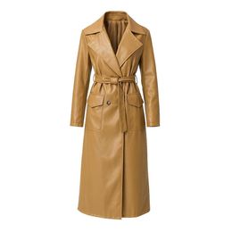 Elara Between-Seasons Coat female Brown size S