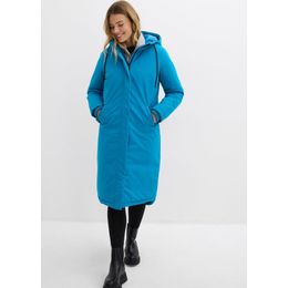 bonprix Wintermantel mit Innensteppung, blau