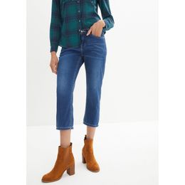 bonprix 7/8-Jeans Komfort-Stretch, blau, mit Baumwolle