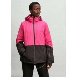 bonprix wasserdichte Ski Funktions-Jacke, pink, Gr.38, Figurbetonte Ski-Jacke mit Bel&uuml;ftungsschlitzen und Fleece-Futter am R&uuml;cken sowie in den Taschen, weit geschnitten