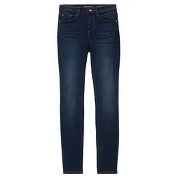 Skinny-fit-Jeans Tom Tailor, Damen, Gr. 26, L&auml;nge 32, grau (schwarz, stone, washed), Denim/Jeans, Obermaterial: 42% Baumwolle, 34% Polyester, 22% Viskose, 2% Elasthan, unifarben, skinny fit lang, Jeans, in figurbetonter 5-Pocket-Form