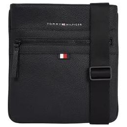 Umh&auml;ngetasche Tommy Hilfiger "Essential", Herren, Gr. B/H/T: 24cm x 25cm x 4cm, schwarz, Lederimitat, Taschen Umh&auml;ngetasche, in schlichter Optik