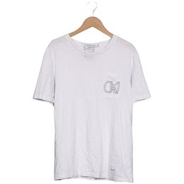 Calvin Klein Jeans T-Shirt Herren Gr&ouml;&szlig;e L Second Hand wei&szlig;