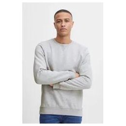 Longpullover Blend "BHSweatshirt", Herren, Gr. L, stone mix, Sweatware, 60% Baumwolle, 40% Polyester, regular fit normal, Rundhals, eingesetzt, Pullover Longpullover, Klassisches Sweatshirt mit Rundhalsausschnitt