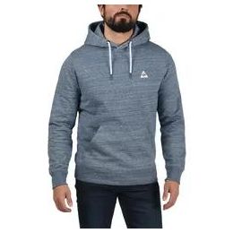 Kapuzenpullover Blend "BHHenner", Herren, Gr. L, blau (schwarz navy blau), Sweatware, 60% Baumwolle, 40% Polyester, regular fit, ohne Ausschnitt, eingesetzt, Pullover Kapuzenpullover, L&auml;ssiger Hoodie mit Kapuze und K&auml;ngurutasche