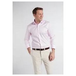 Langarmhemd Eterna "SLIM FIT", Herren, Gr. 40, Normalgr&ouml;&szlig;en, rosa, Twill, 100% Baumwolle, schmal, Manschette, Hemden, NON IRON (b&uuml;gelfrei)