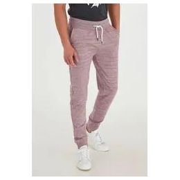 Jogginghose Blend "BHHenny", Herren, Gr. XXL, US-Gr&ouml;&szlig;en, rot (wine rot), Sweatware, 60% Baumwolle, 40% Polyester, regular fit lang, Hosen Jogginghose, Sweatpants mit Gummi-Patch