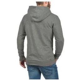 Kapuzenpullover Blend "BHHulker", Herren, Gr. L, pewter mix, Sweatware, 60% Baumwolle, 40% Polyester, unifarben, regular fit normal, ohne Ausschnitt, eingesetzt, Pullover Kapuzenpullover, Stilvolle Kapuzensweatjacke mit weicher Fleece-Innenseite