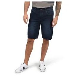 Jeansshorts Blend "BHJacko", Herren, Gr. S, US-Gr&ouml;&szlig;en, denim dunkelblau, Web, 98% Baumwolle, 2% Elasthan, unifarben, regular fit normal, Jeans Jeansshorts, Cargoshorts aus Denim