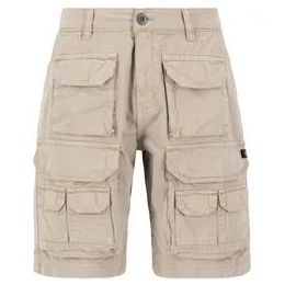 Shorts Alpha Industries "Battle Short", Herren, Gr. 30, Normalgr&ouml;&szlig;en, beige (vintage sand), Obermaterial: 100% Baumwolle, Hosen Shorts