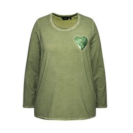 Ulla Popken Shirt female Green size 50-52