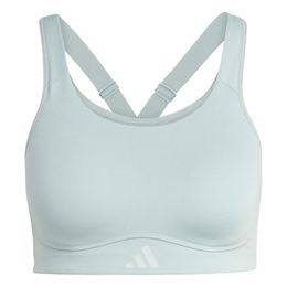 adidas Performance Sports Bra 'Optime' female Green size M