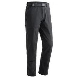 Outdoorhose Maier Sports "Nil Winter", Herren, Gr. 54, Normalgr&ouml;&szlig;en, schwarz, 90% Polyamid, 10% Elasthan, Hosen Outdoorhose, Herren Winter Wanderhose, Funktionshose mit Netzinnenfutter
