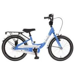 Kinderfahrrad Bachtenkirch "18" Baxi - blau" Gr. 26, blau (blau, wei&szlig;, blau), Fahrr&auml;der, Kinder, 26cm, 18 Zoll (45,72cm), Alu Kinderfahrrad mit Vollausstattung, erh&auml;ltlich in 14/16/18 Zoll
