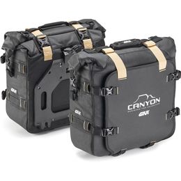 Givi Canyon GRT720B 25+25L, Gep&auml;cktaschen Monokey wasserdicht