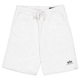 Shorts Alpha Industries "Basic Short SL II", Herren, Gr. 3XL, Normalgr&ouml;&szlig;en, grau (pastel grau melange), Obermaterial: 80% Baumwolle, 20% Polyester, Hosen Shorts